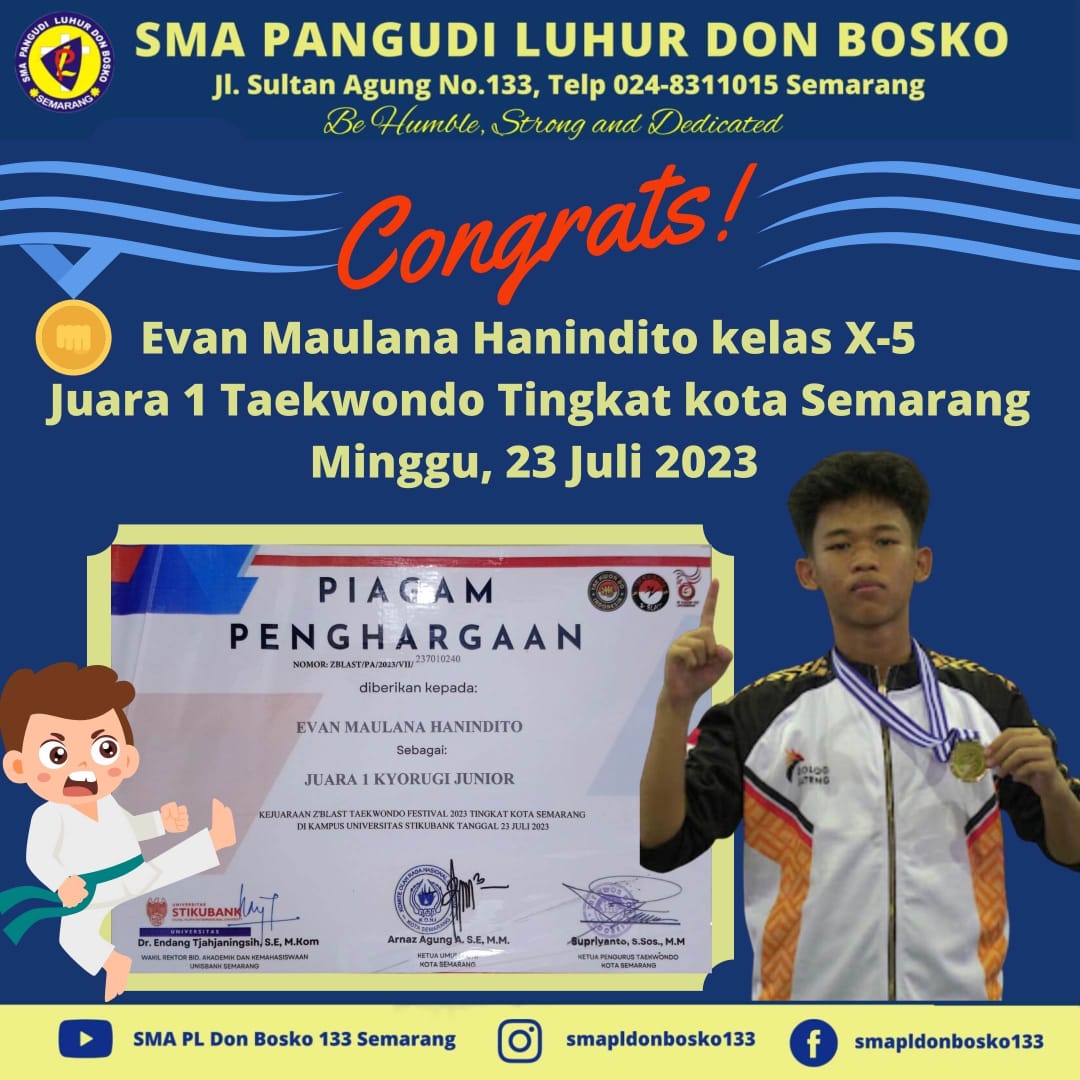 Beranda - SMA Don Bosko Semarang